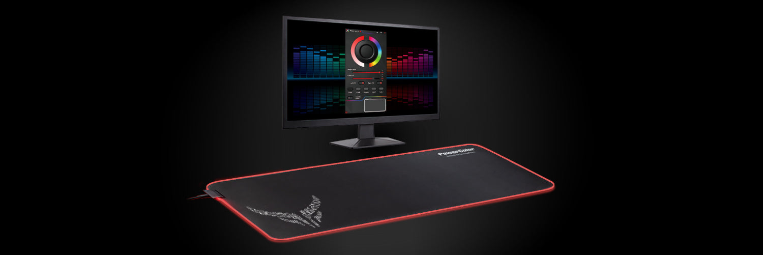 Red Devil RGB Mouse Pad – PowerColor